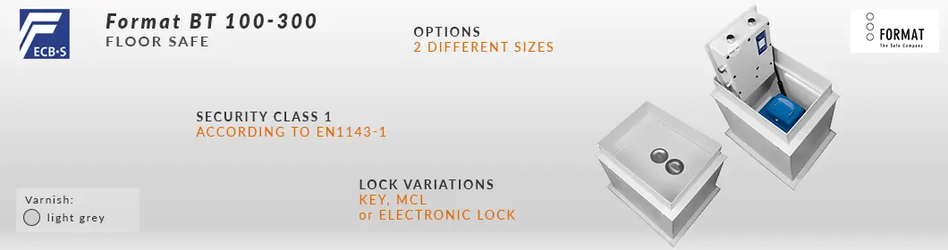 Format BT 300 Bodentresor with key lock | Safes Online Shop, 1'306,00 CHF